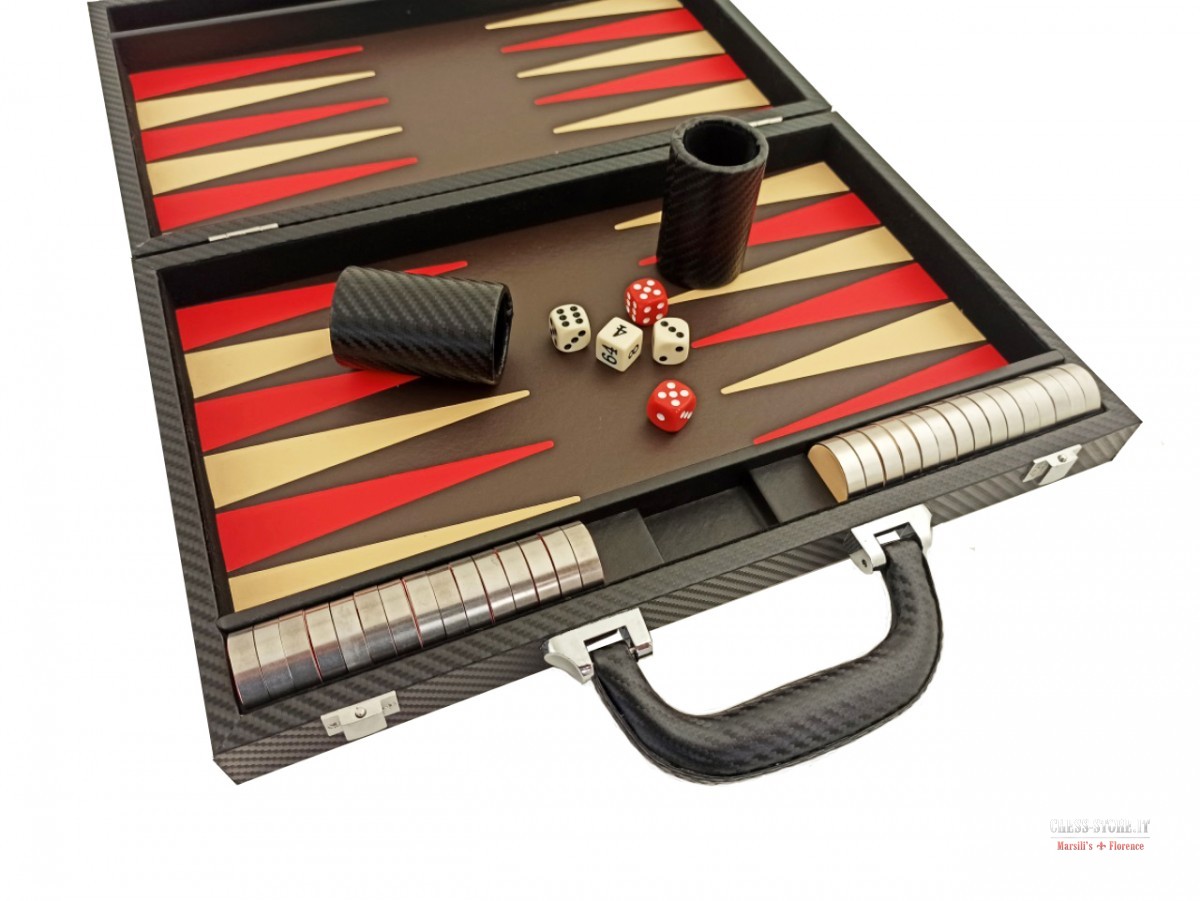 FOLDING LEATHERETTE BACKGAMMON SET online sale Italian FOLDING ...