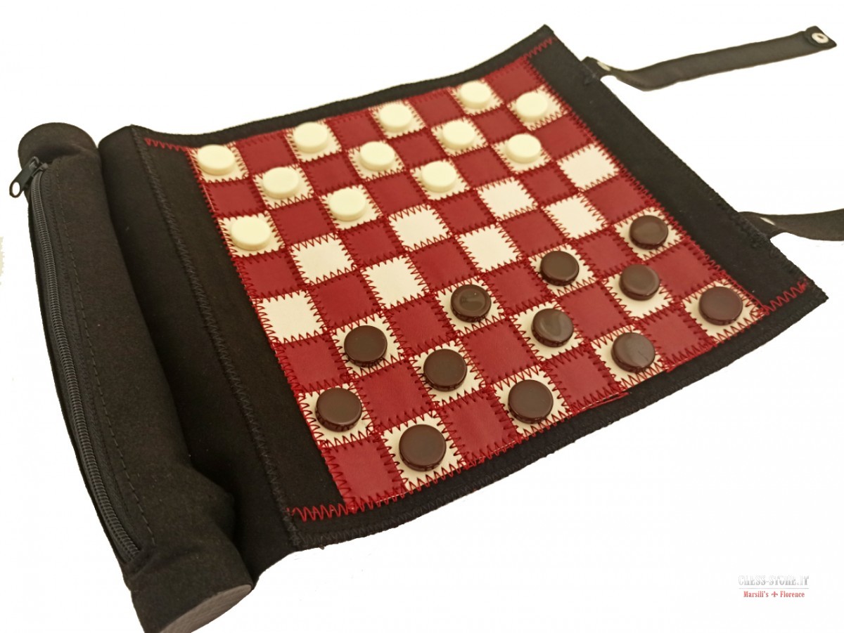 ROLL-UP MULTIGAME SET (Chess set, Checkers set, Backgammon set) online ...