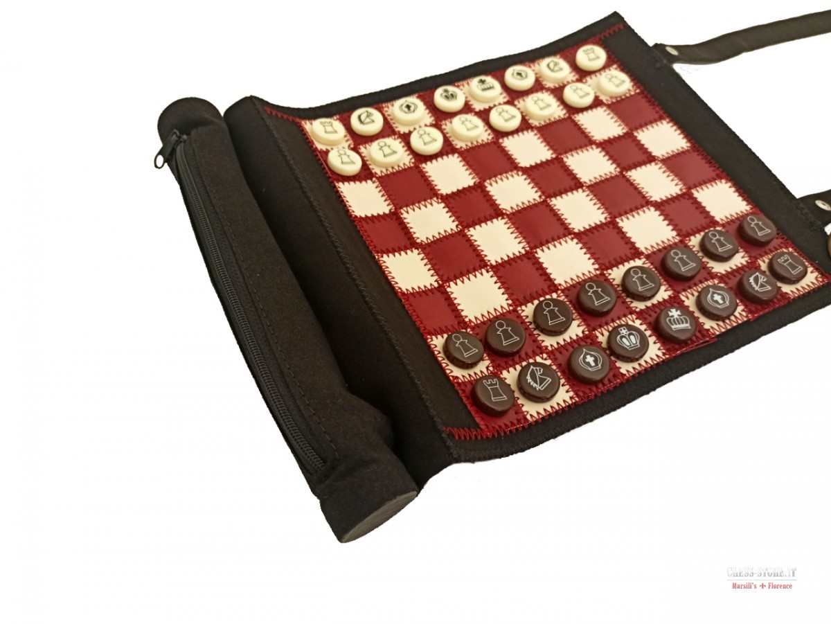 ROLL-UP MULTIGAME SET (Chess set, Checkers set, Backgammon set) online ...