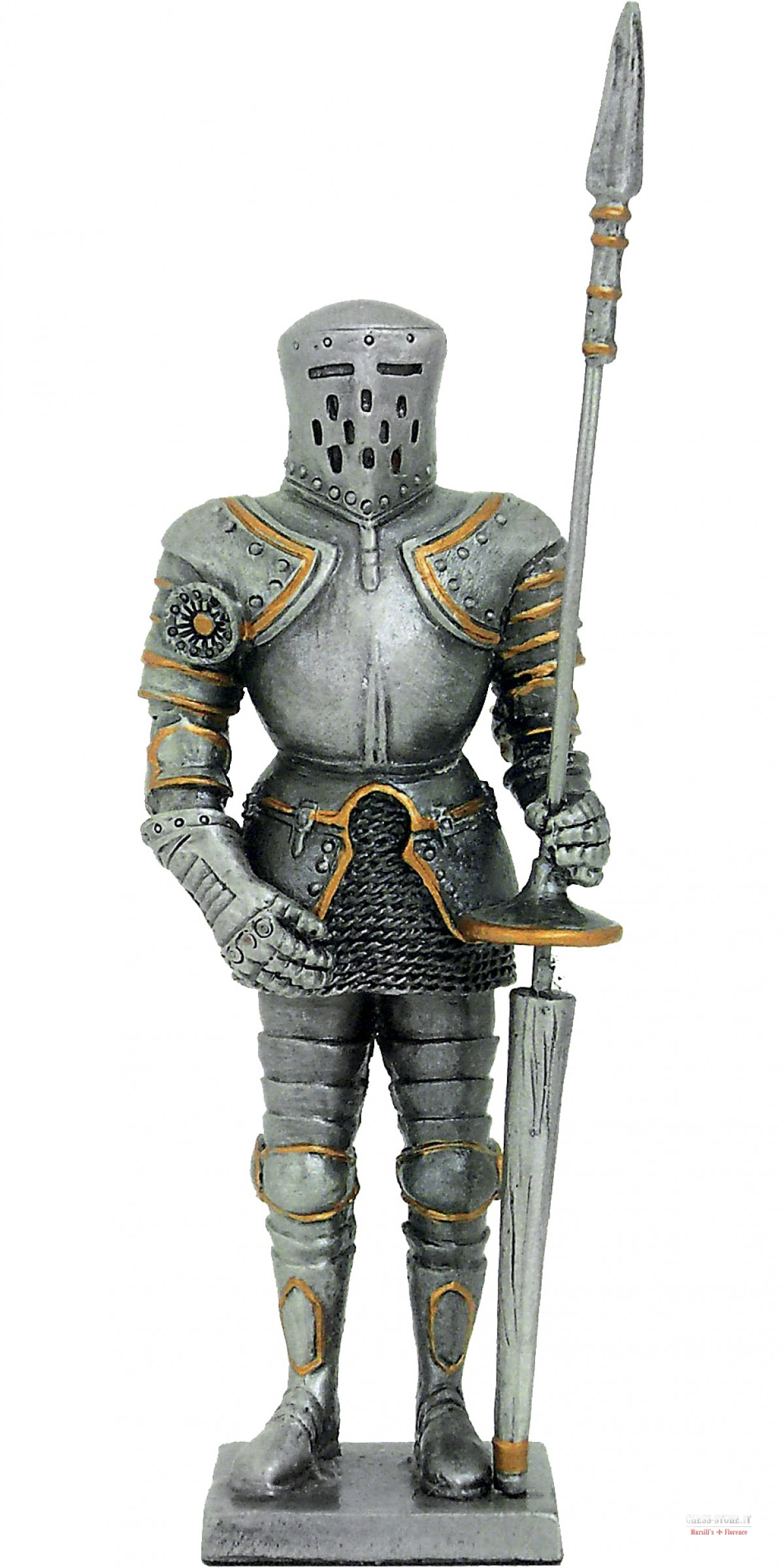 MEDIEVAL ARMOR WITH LANCE online sale Italian MEDIEVAL ARMOR WITH LANCE ...