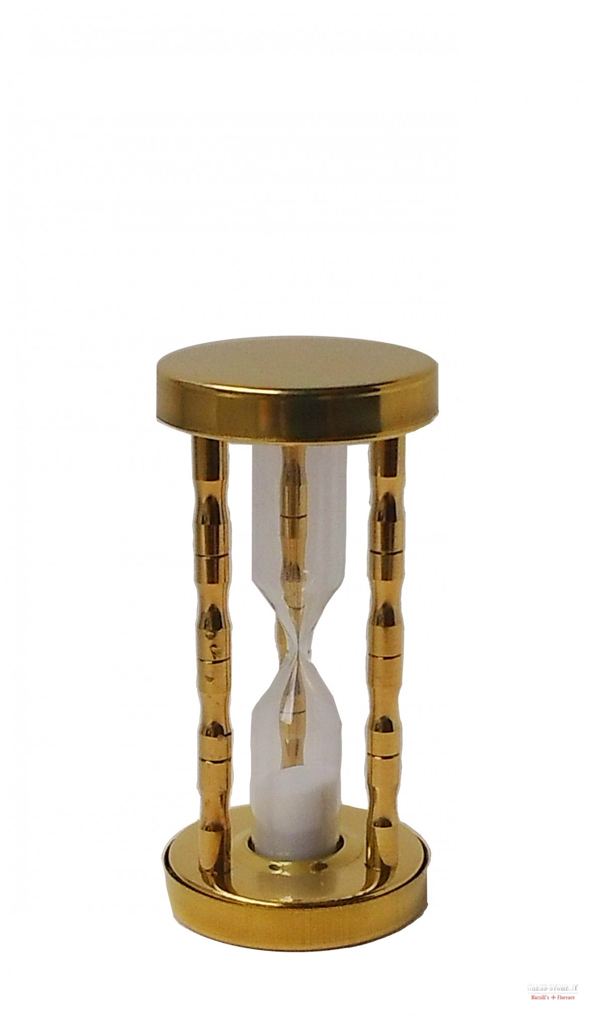 HOURGLASS aluminium gold finish online sale Italian HOURGLASS aluminium ...