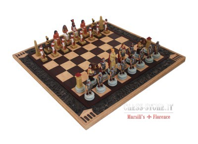 Italian Luxury Chess set from Italy game shop Florence opening online ...